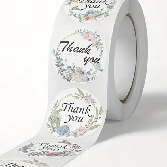 Office | 10 Floral 1 Inch Stickers | Poshmark